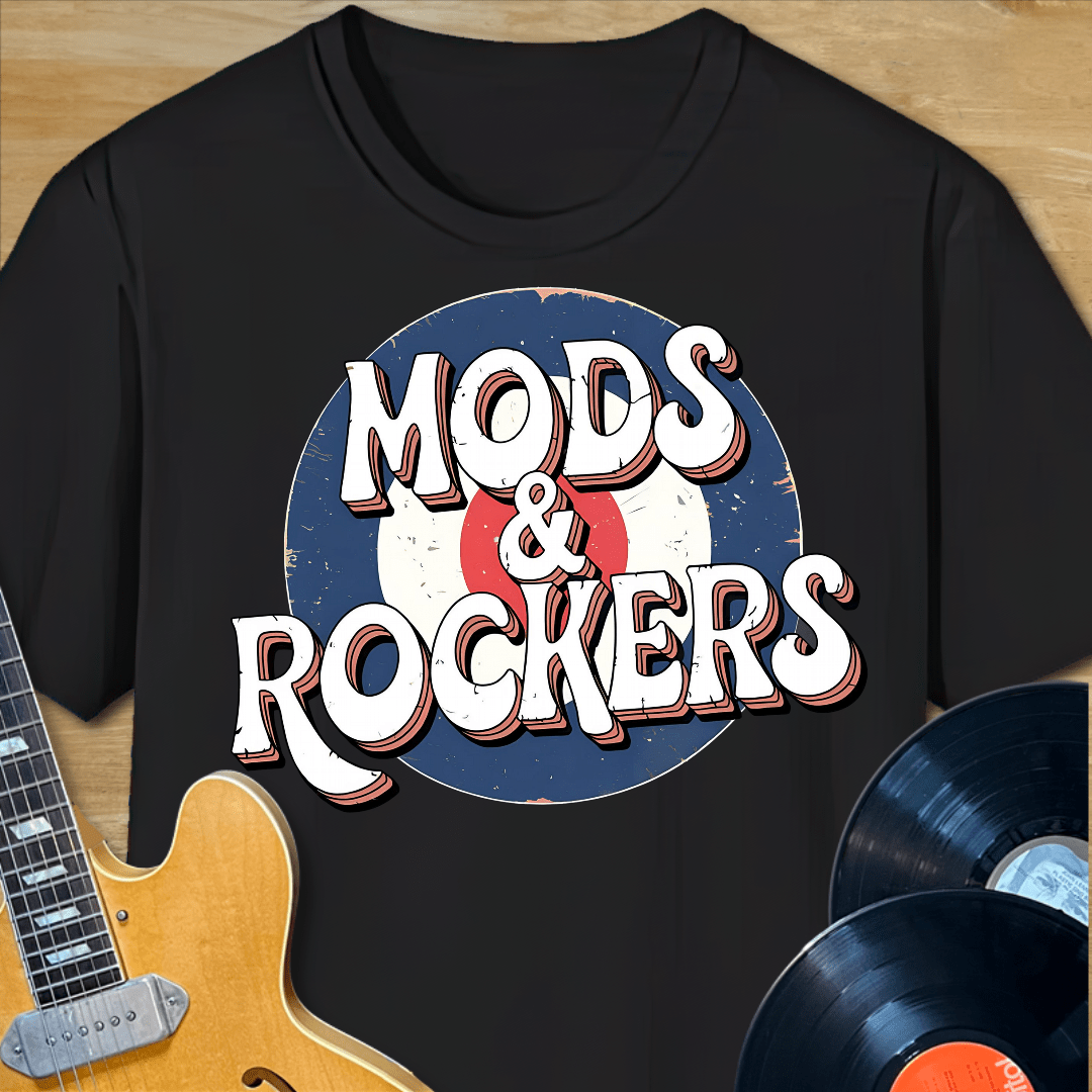 Mods & Rockers T-Shirt – Classic Rock Fanclub